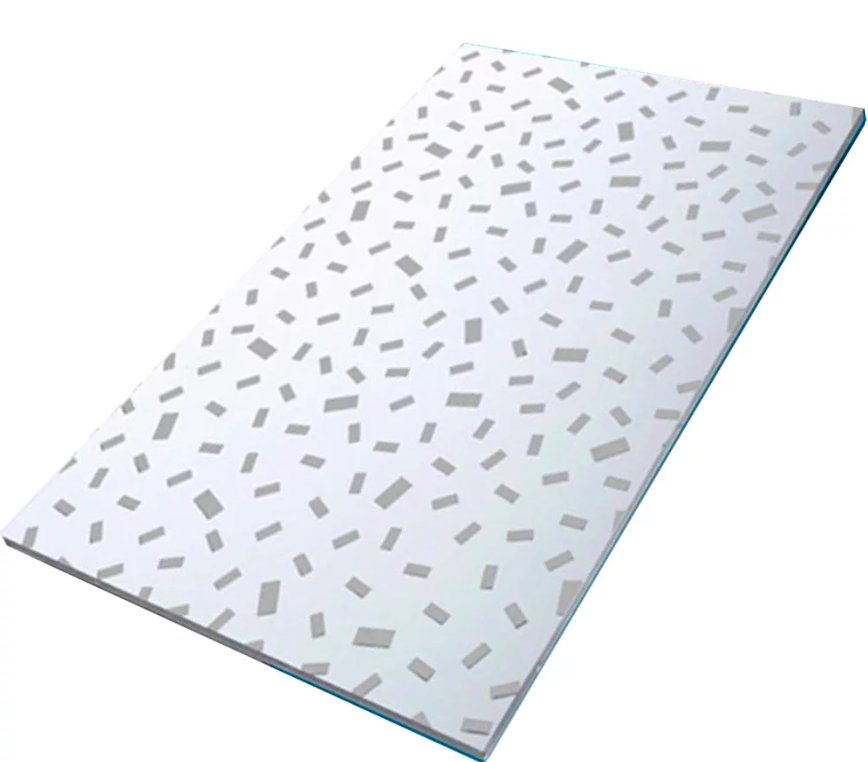 Chapa de Drywall Cleaneo Retangular Aleatório