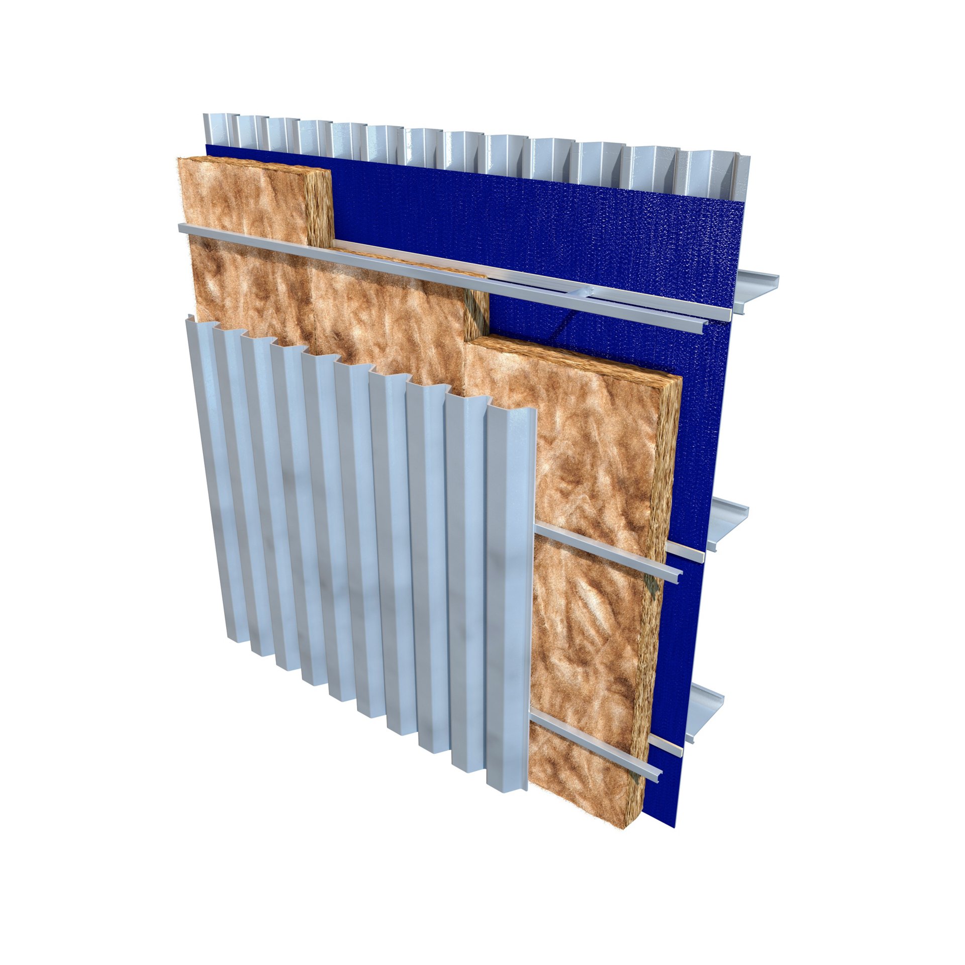 Knauf | Mineral Wool Insulation For Built-Up Metal Walls
