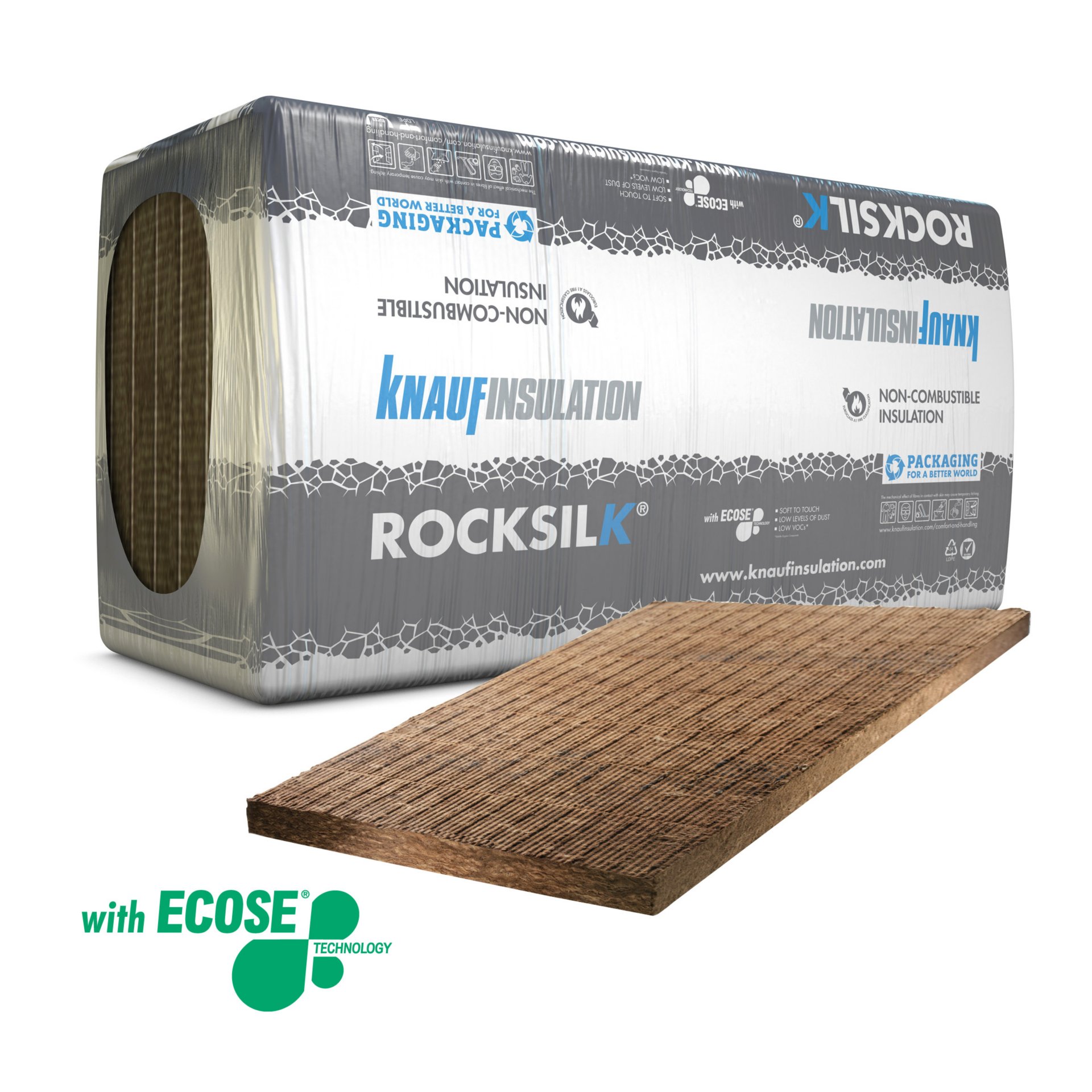 Knauf | Rocksilk® Acoustic Floor Slab Rock Mineral Wool