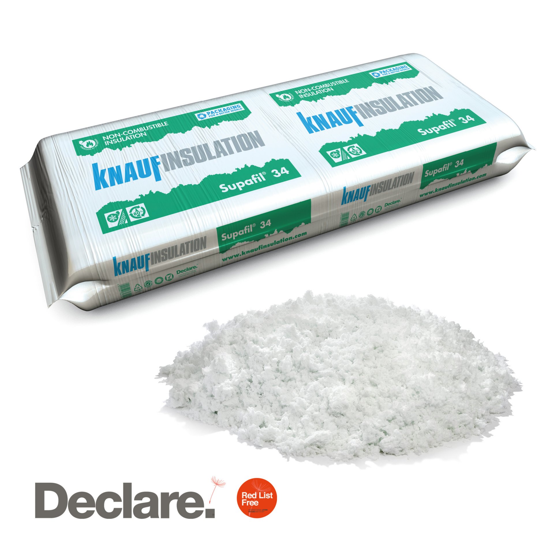 Knauf | Supafil® 34 Glass Mineral Blowing Wool Insulation