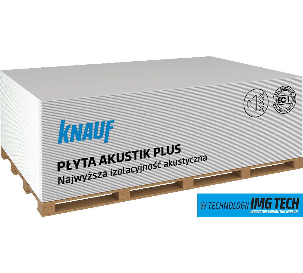 Knauf Płyta AKUSTIK PLUS