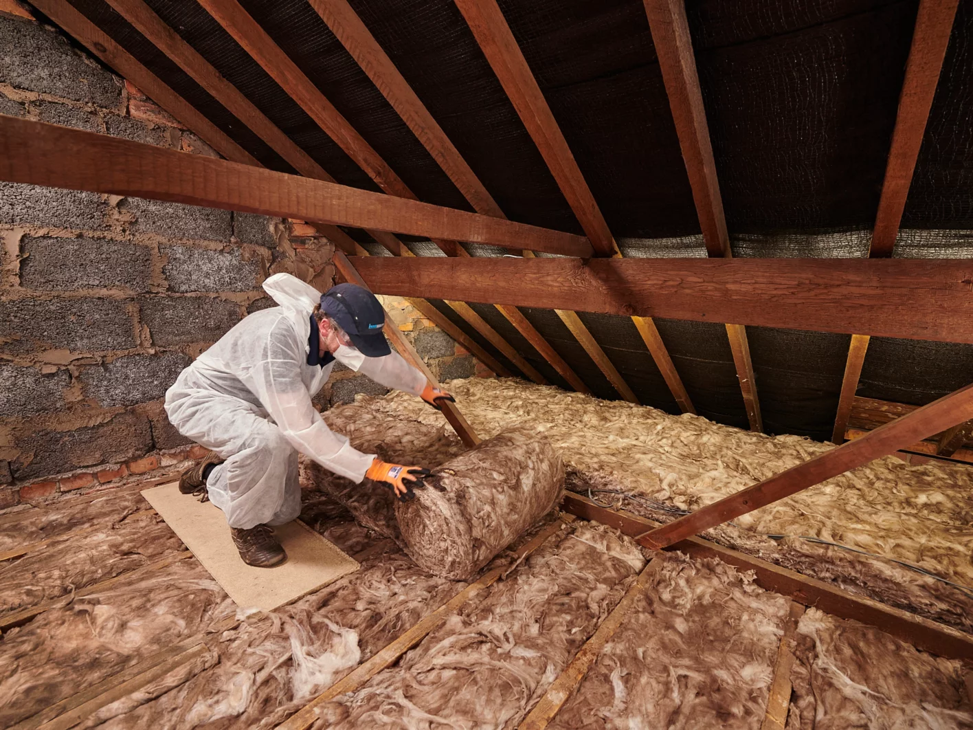 Pitched roof insulation for energy efficient homes