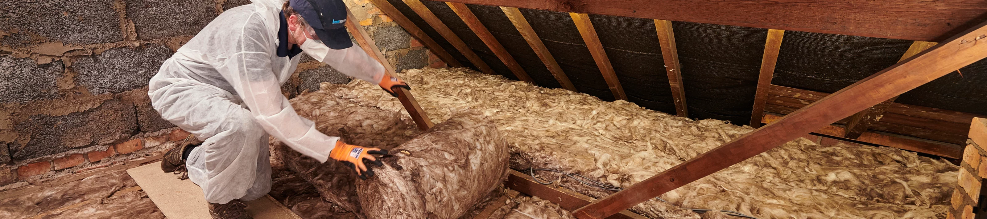 Pitched roof insulation for energy efficient homes