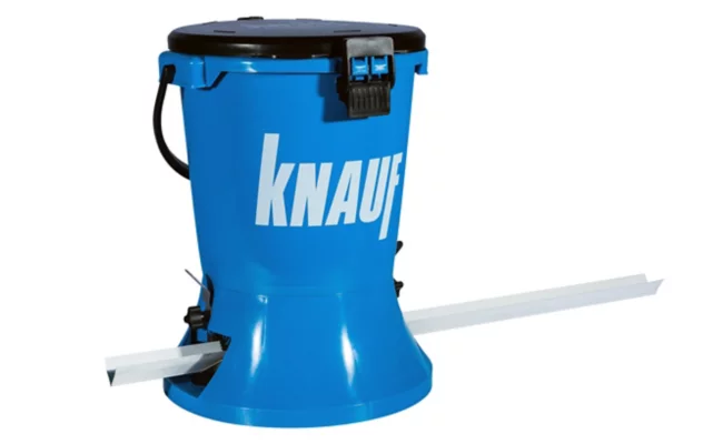 Sheetrock Spachteltrichter Hopper Kulmalista-astia