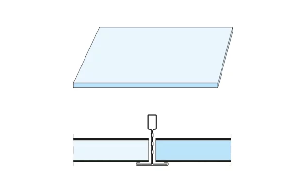 Knauf Danoline Regula Plaza A T15/24 9,5 | Knauf