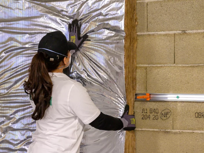 Applications d'isolation par l'intérieur Knauf