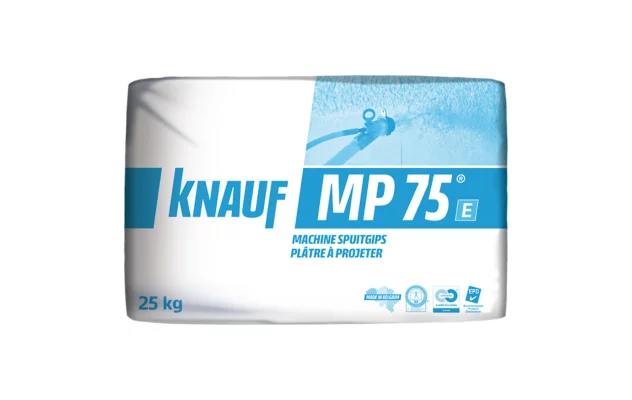 MP 75 E - plâtre à projeter pour murs et plafonds | Knauf