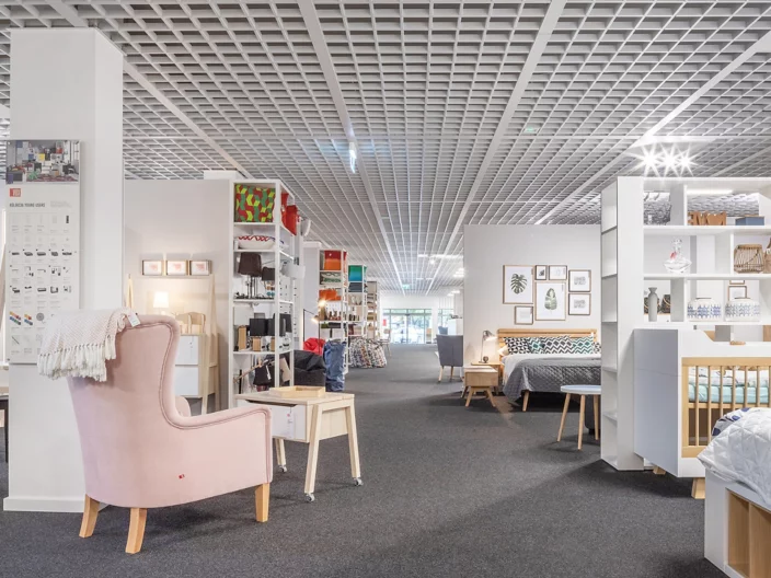 Knauf Acoustic Metal & Mesh Ceiling Systems