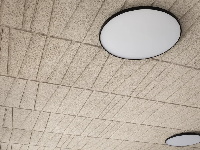 Knauf Acoustic Wood Wool Ceiling Systems