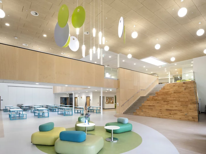 Knauf Acoustic Wood Wool Ceiling Systems