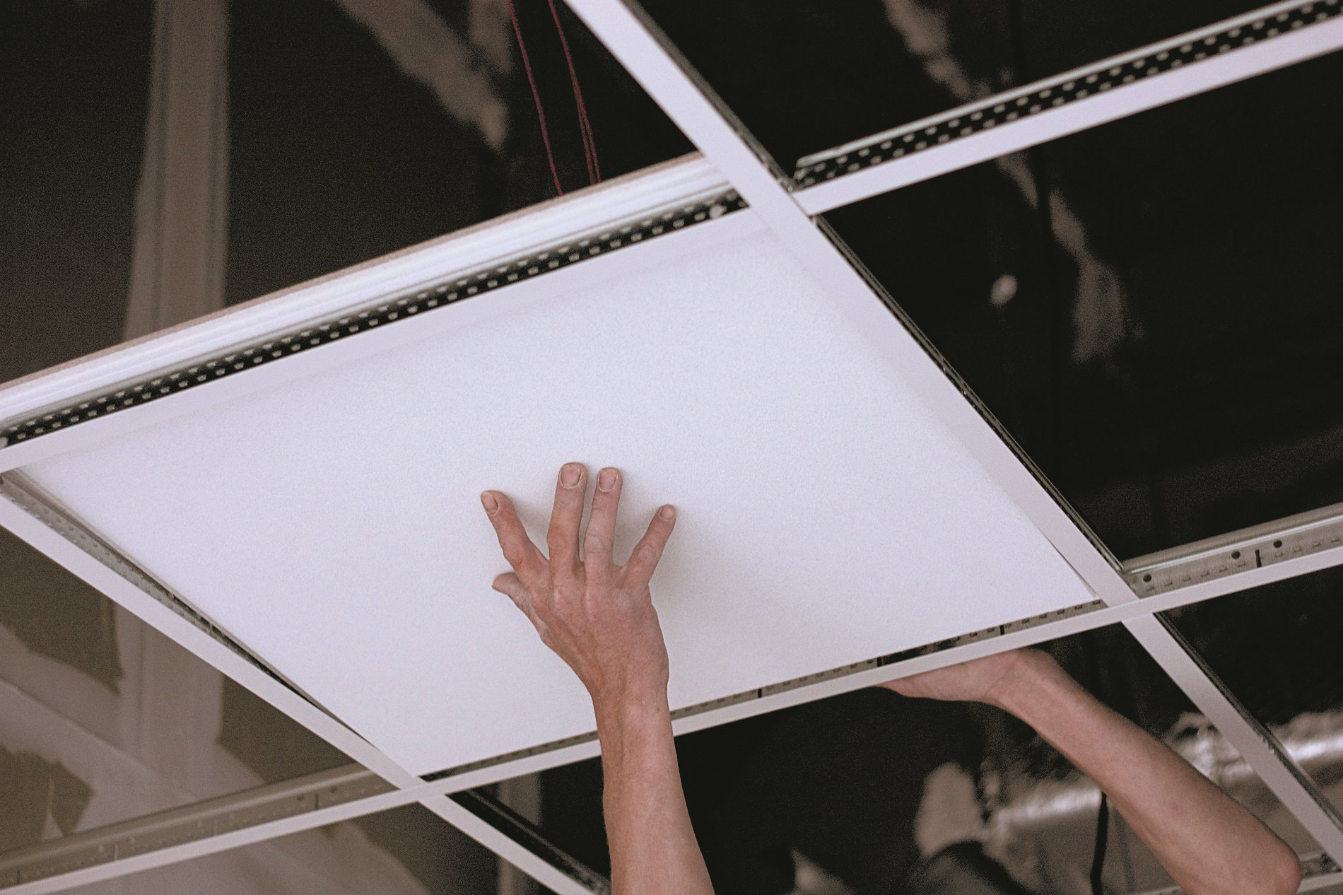 Les plafonds démontables