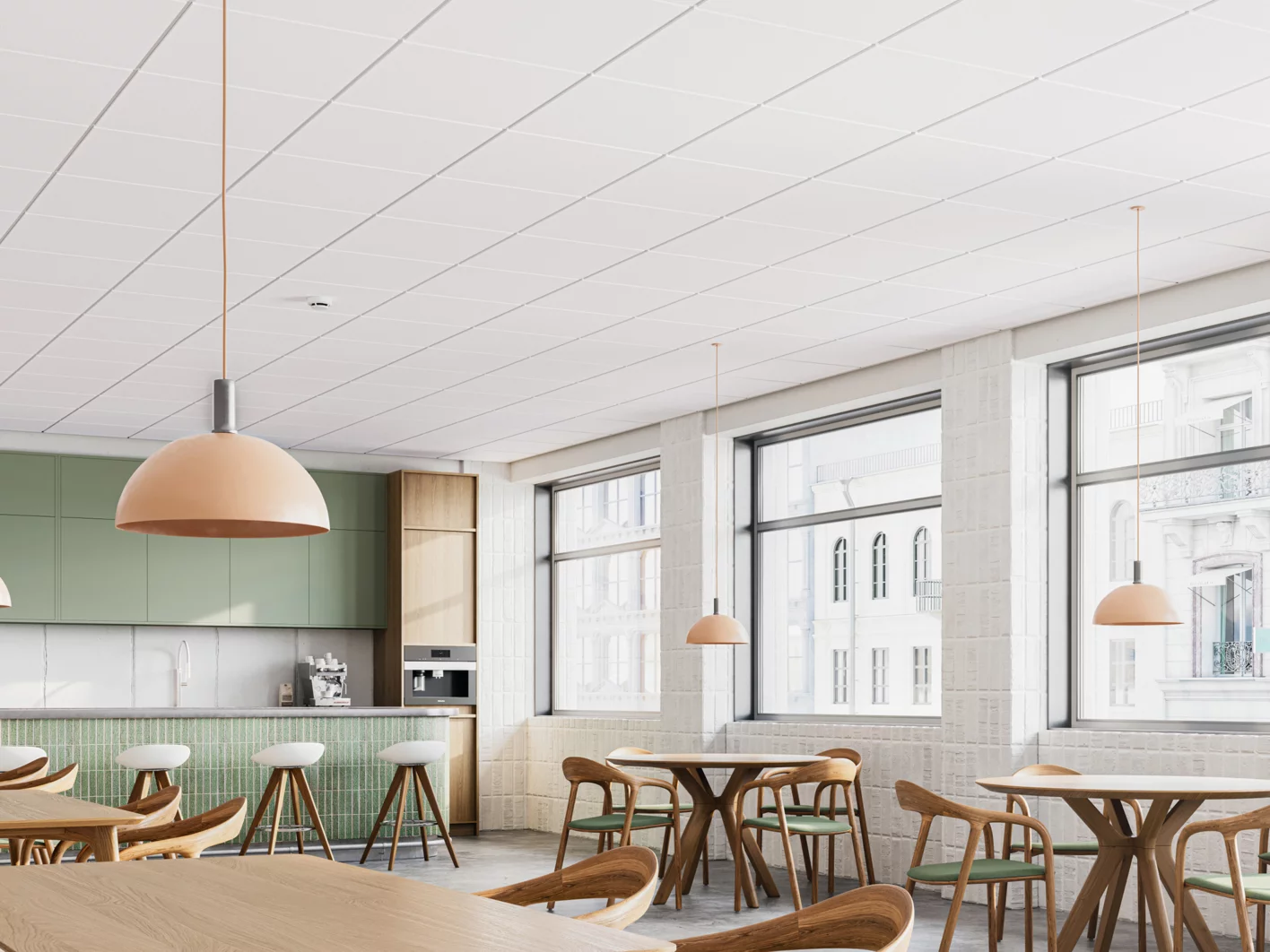 TOPIQ Alpha Gamma Soffitti Laminati in Fibra Minerale di Knauf