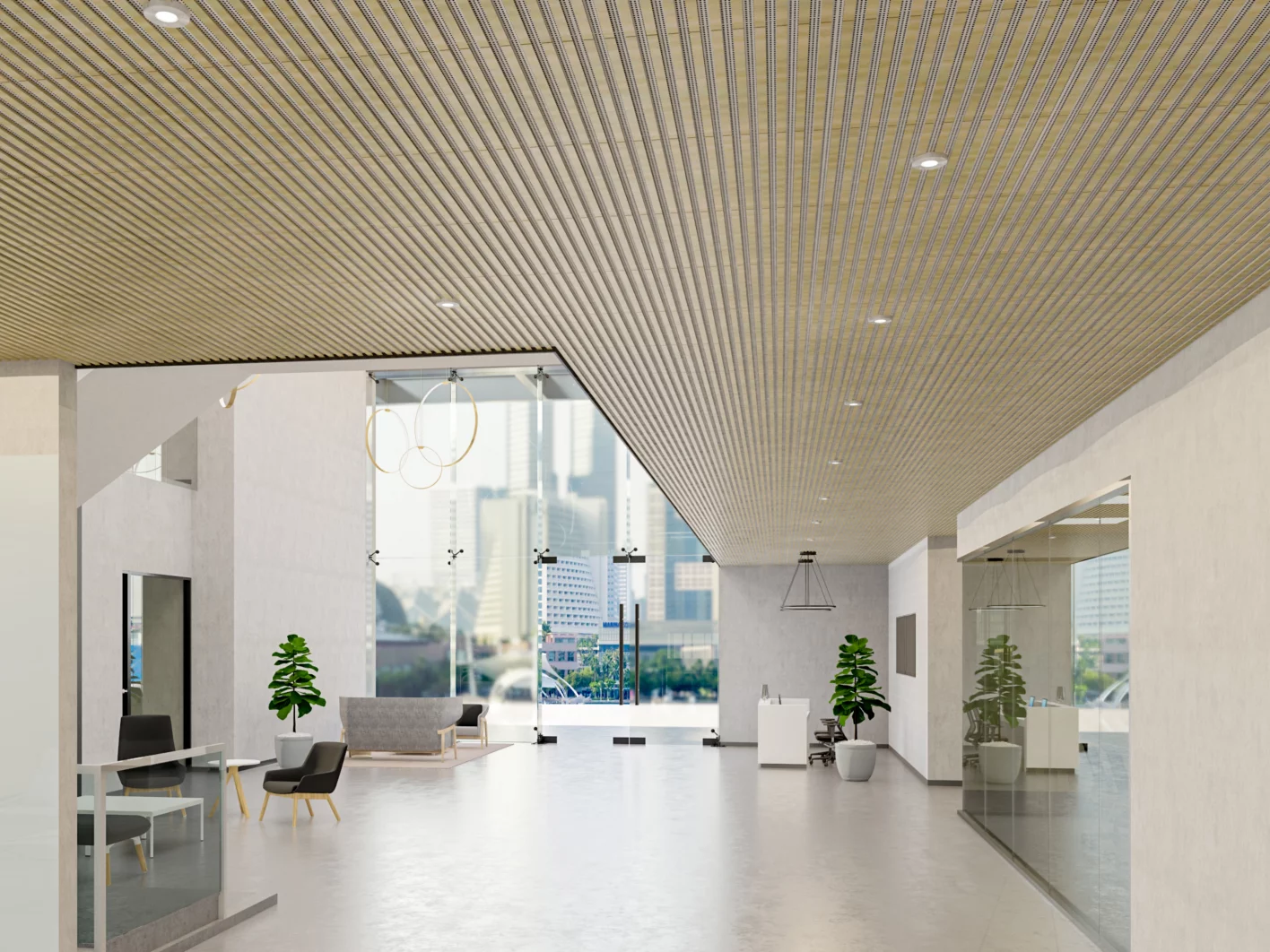 Knauf products for use in the retail sector and office environments
