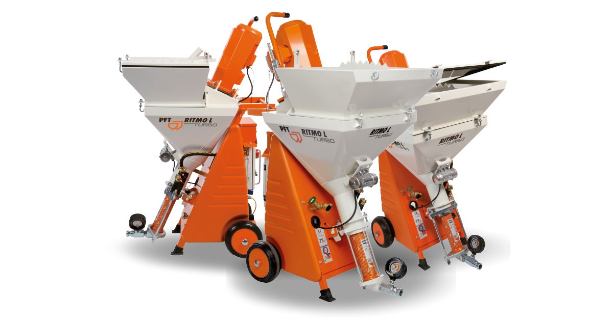 PFT machinetechniek - hoogwaardige spuitmachines en toebehoren | Knauf