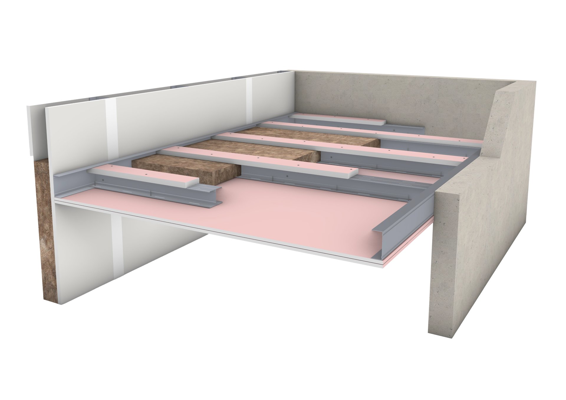 Plafond autoportant | Knauf Belgique