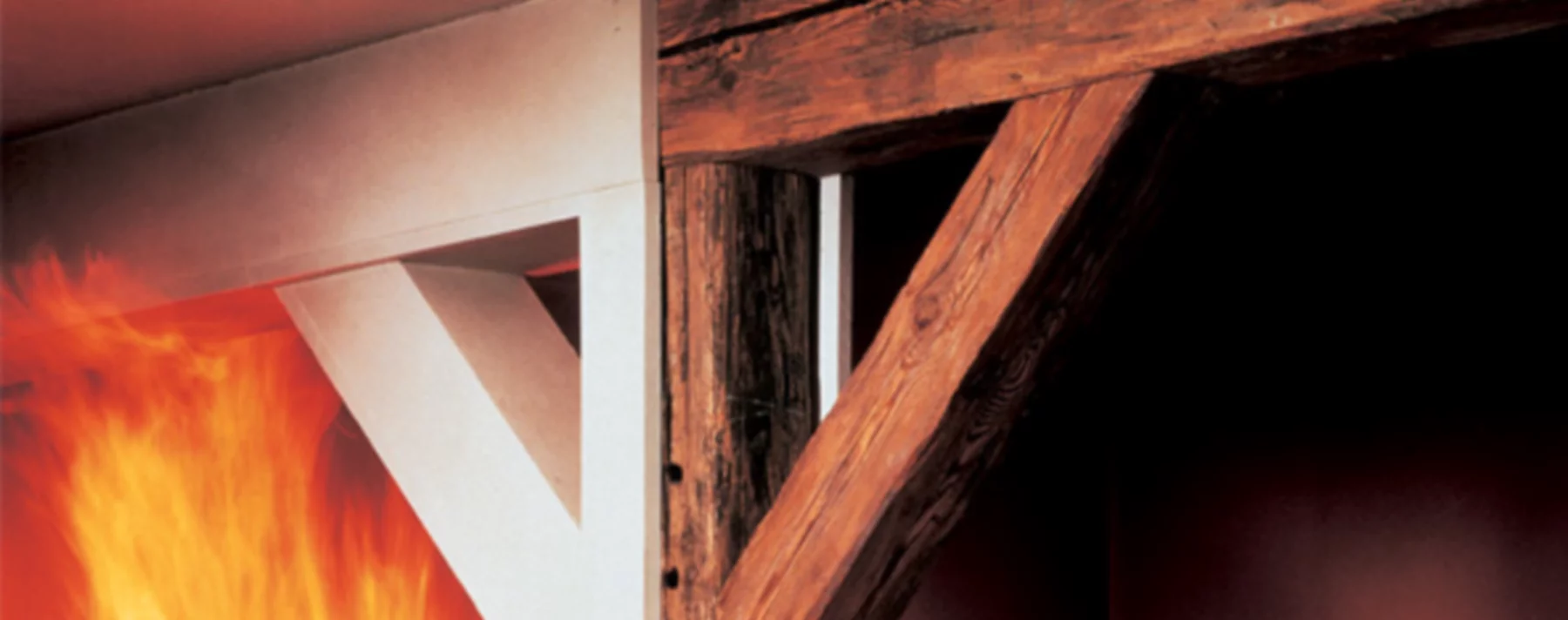 Placări de grinzi şi stâlpi cu plăci Knauf Fireboard