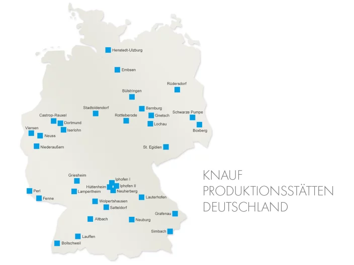 Produktionsstätten | Knauf