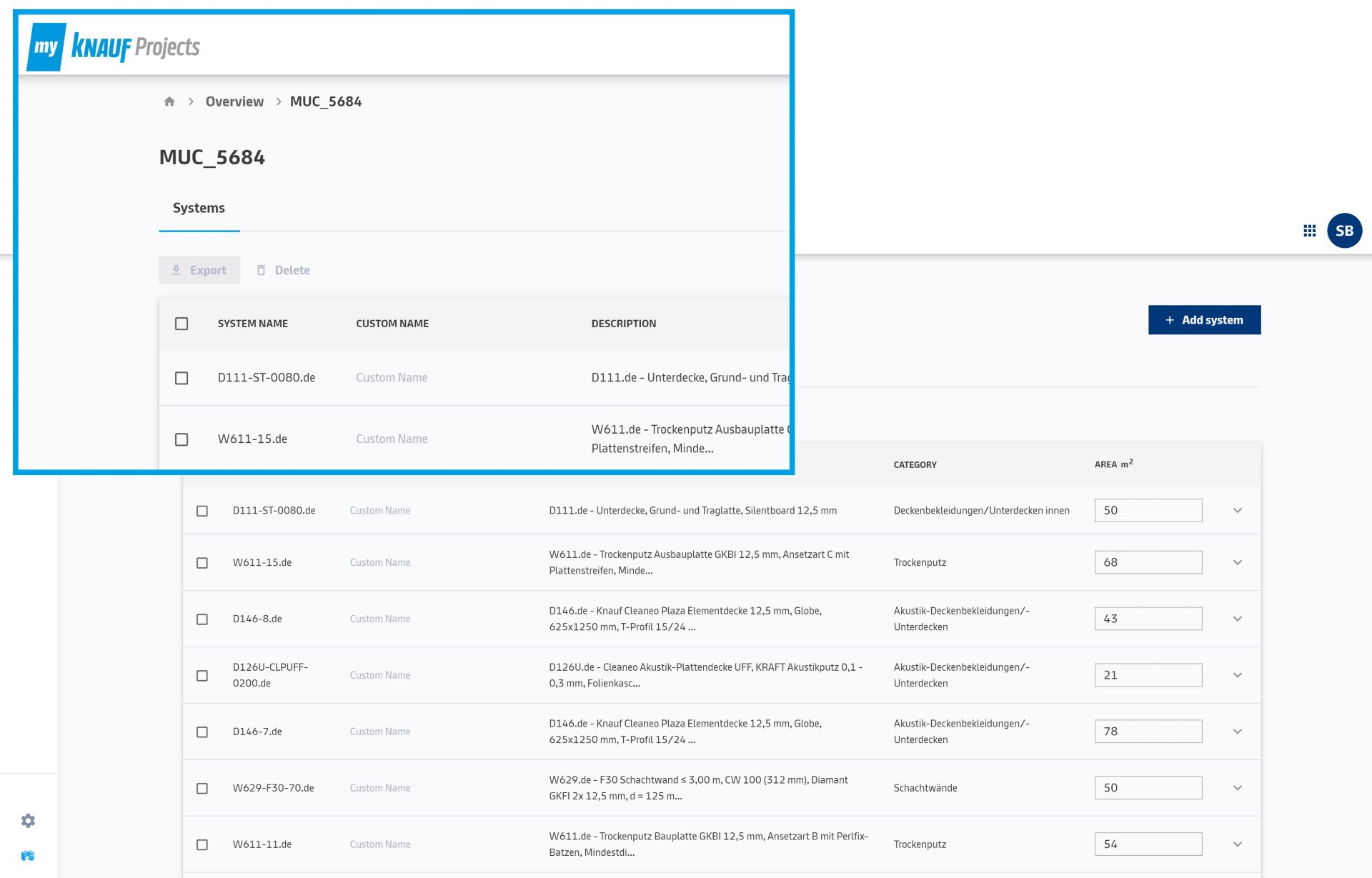 Knauf Systemfinder улеснява ежедневната ви работа