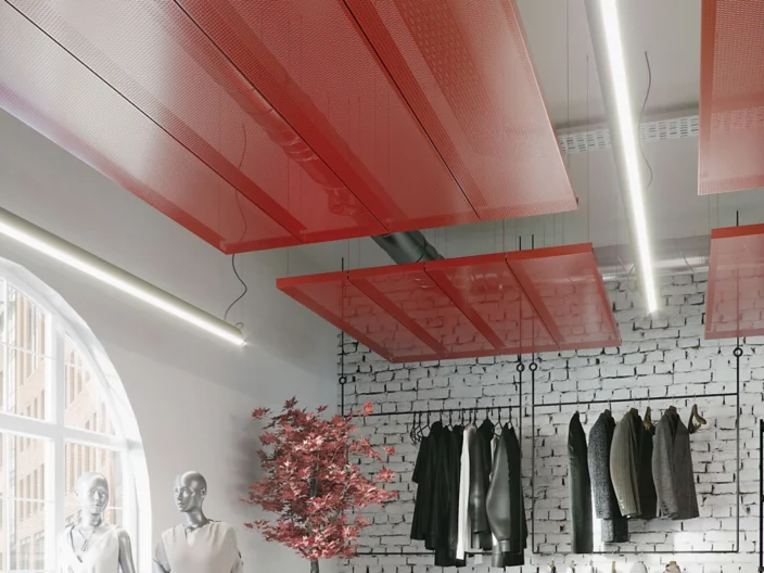 Knauf’s Floating Ceiling Designs for Open Plenum