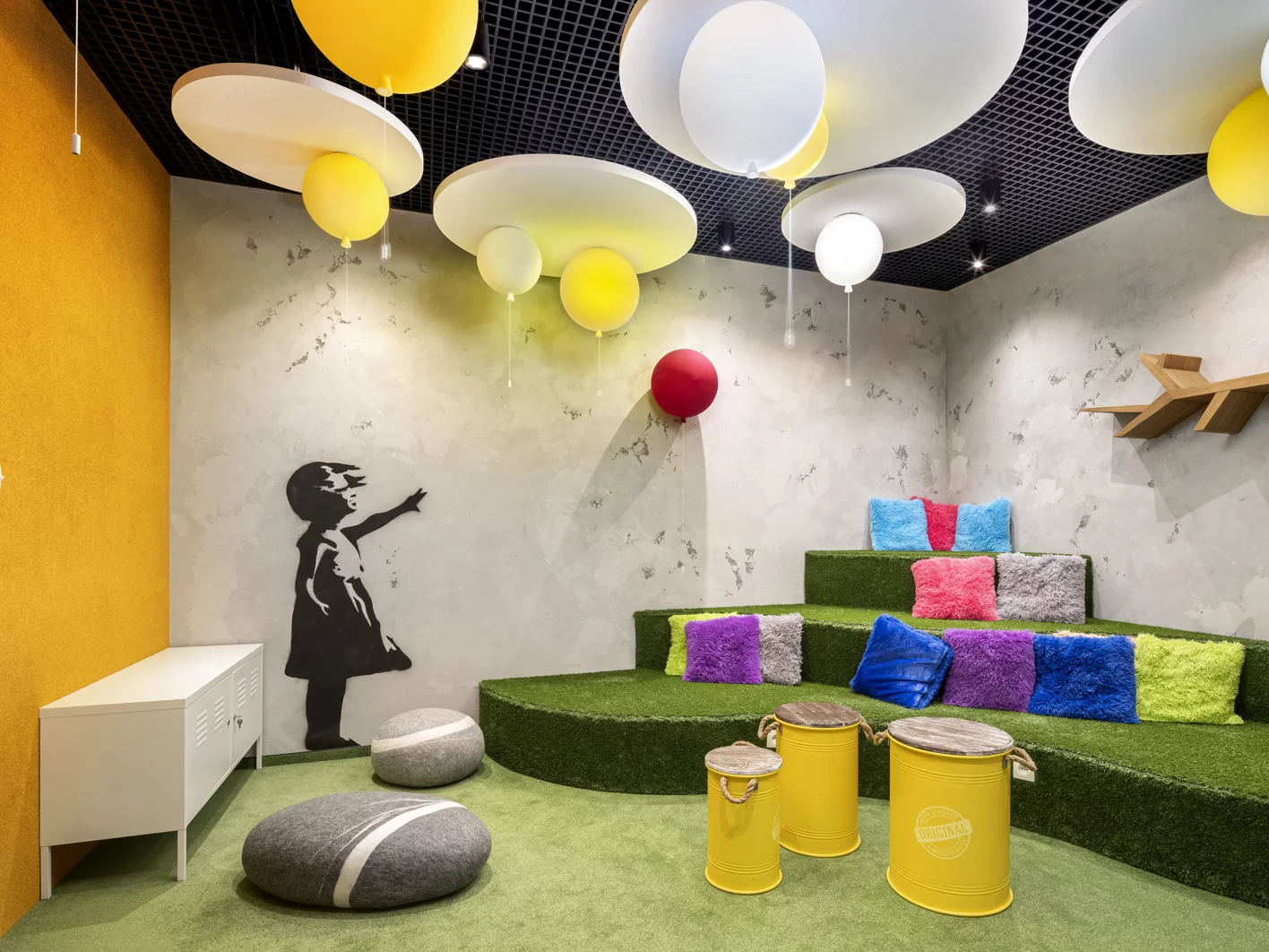 Knauf’s Floating Ceiling Designs for Open Plenum