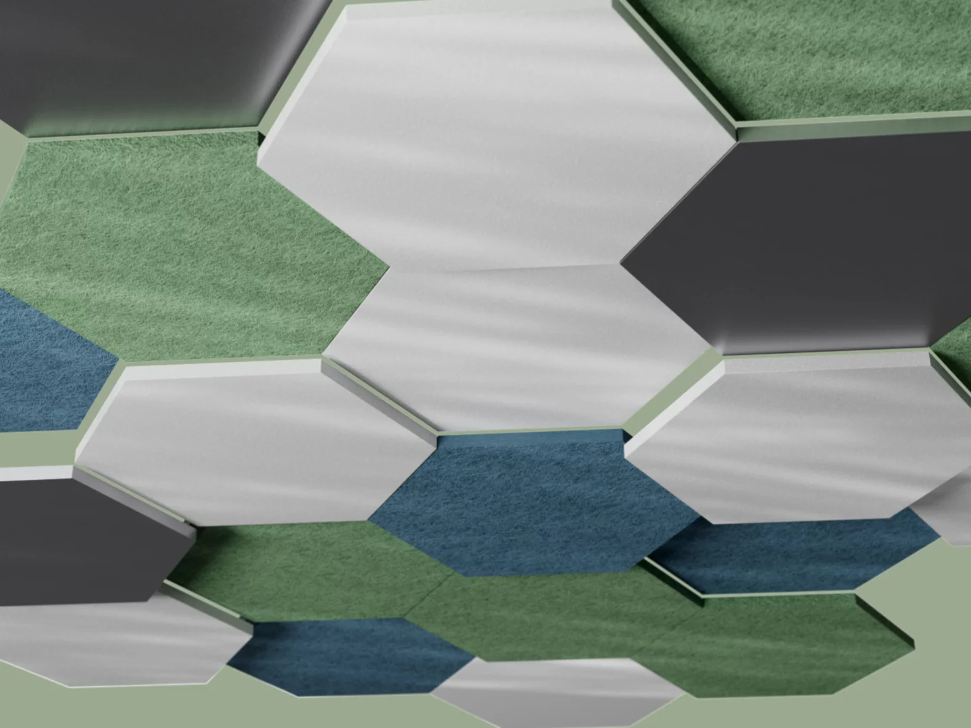 Knauf’s Floating Ceiling Designs for Open Plenum