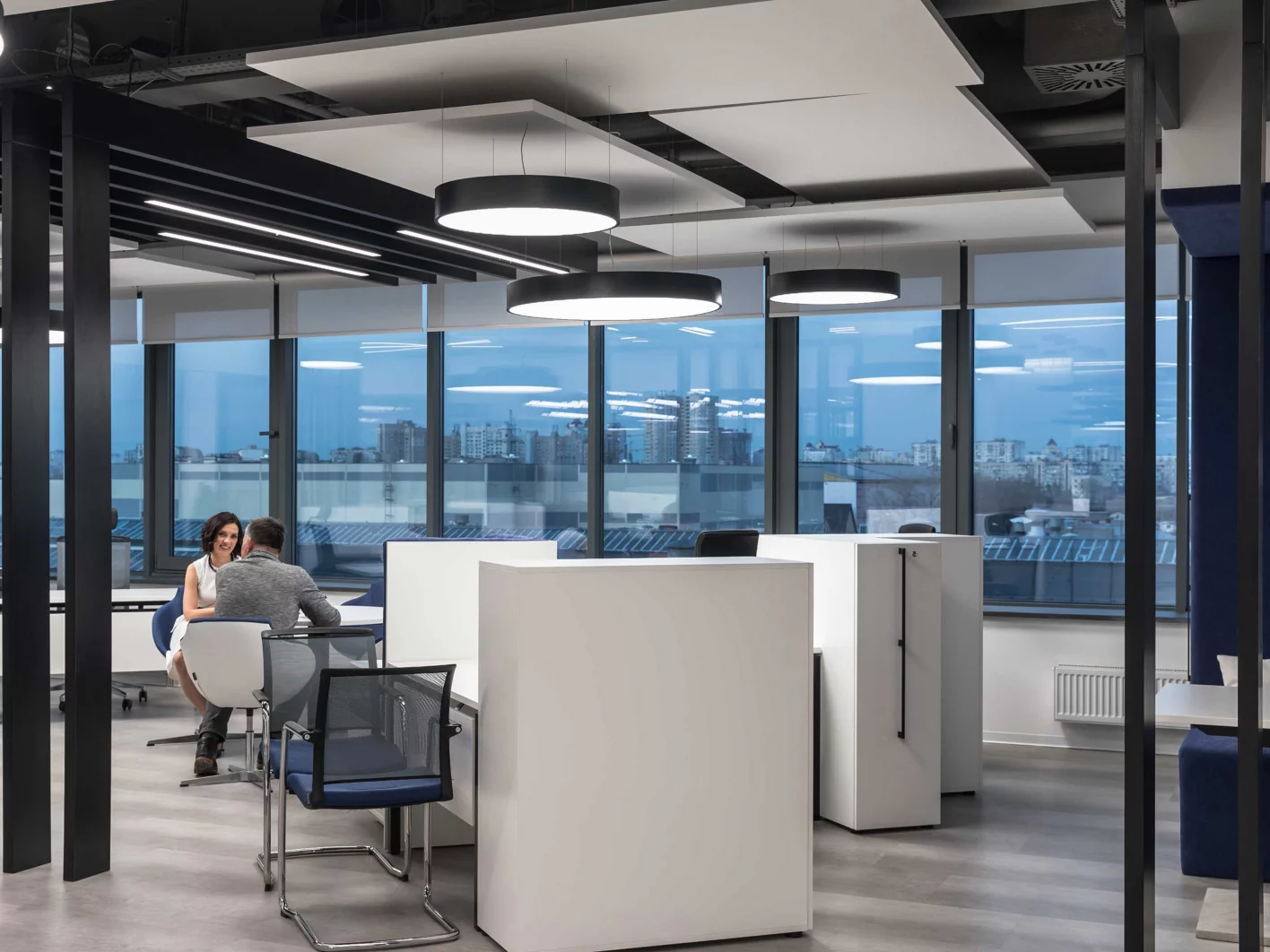 Knauf’s Floating Ceiling Designs for Open Plenum