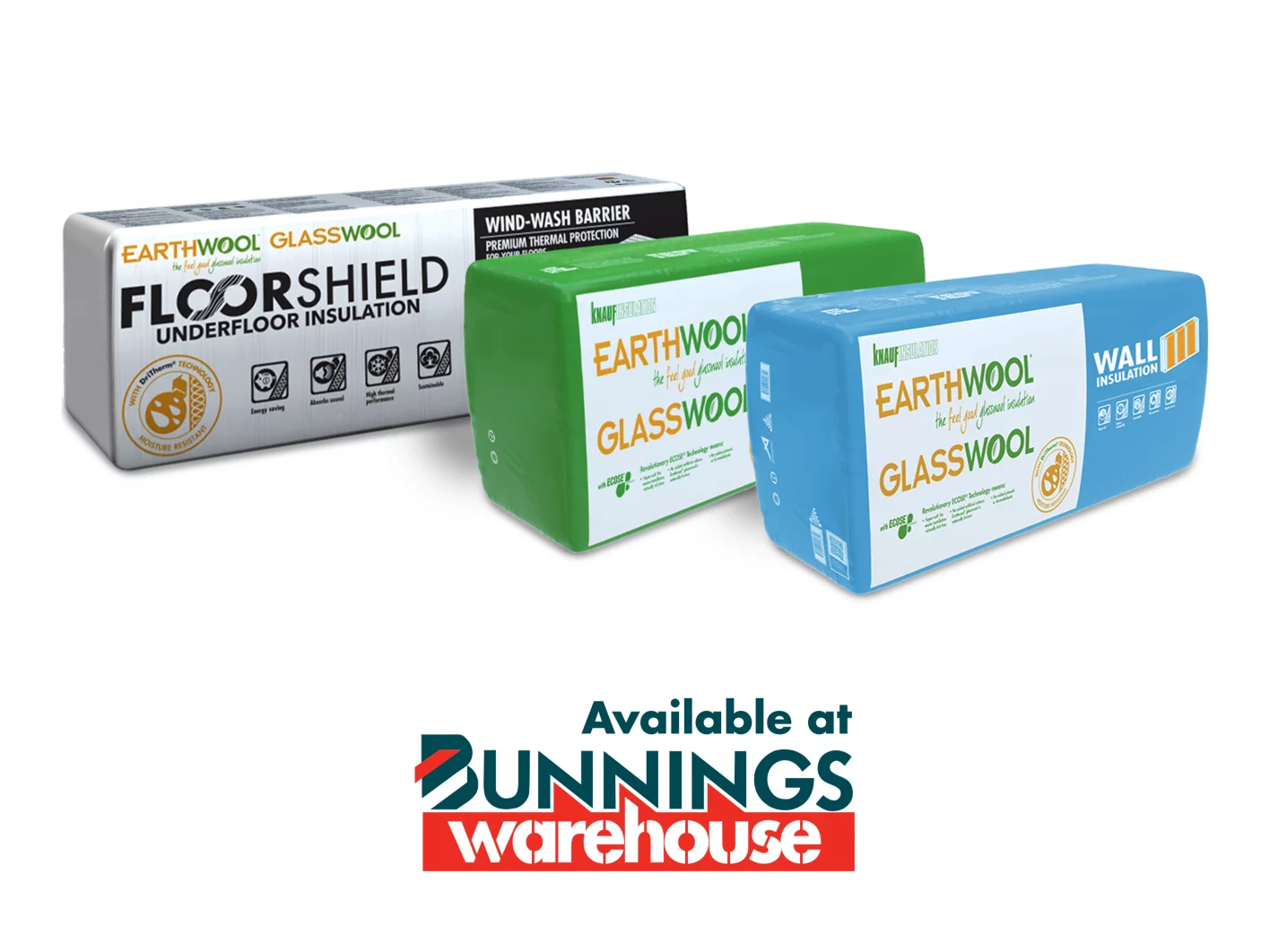 Earthwool Glasswool Range