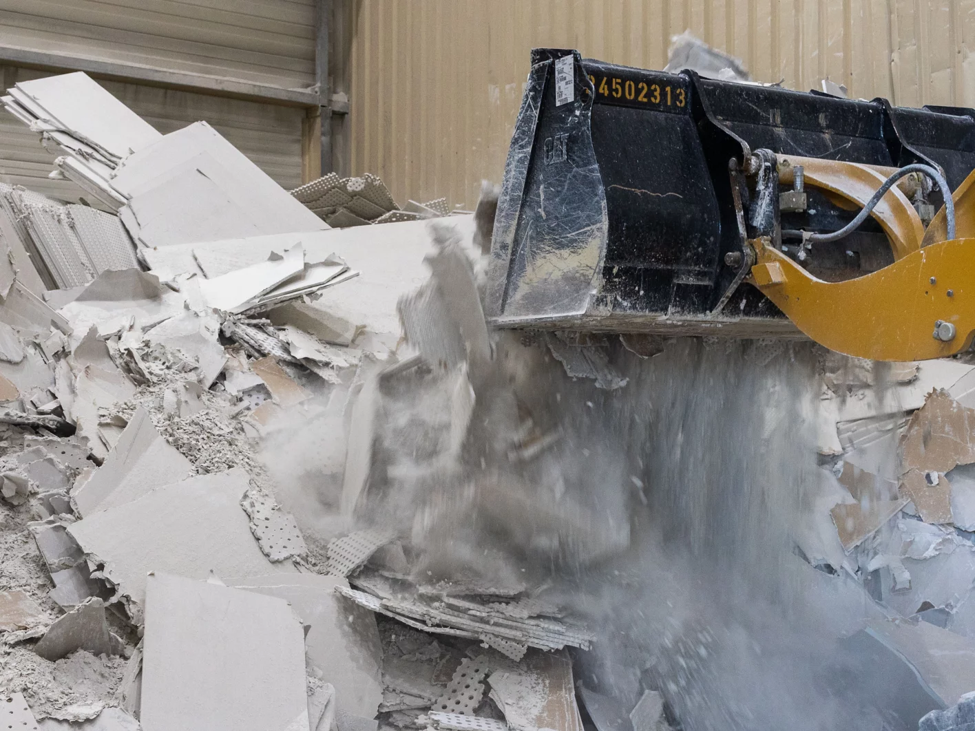 Knauf und BSR planen Gipsrecyclinganlage in Bayern
