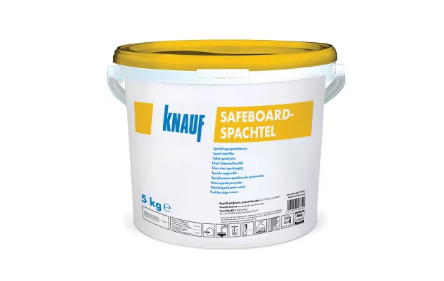 Eτοιμόχρηστο υλικό αρμολόγησης για γυψοσανίδες ακτινοπροστασίας Knauf Safeboard