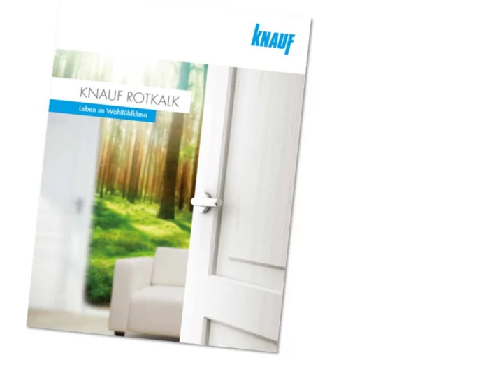 Knauf Rotkalk: Leben in gesundem Wohnklima | Knauf