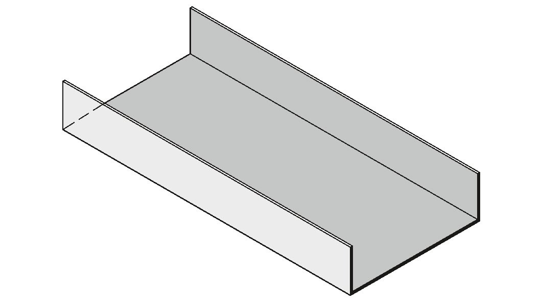 UA-Profil 125/40/2 ohne Langloch