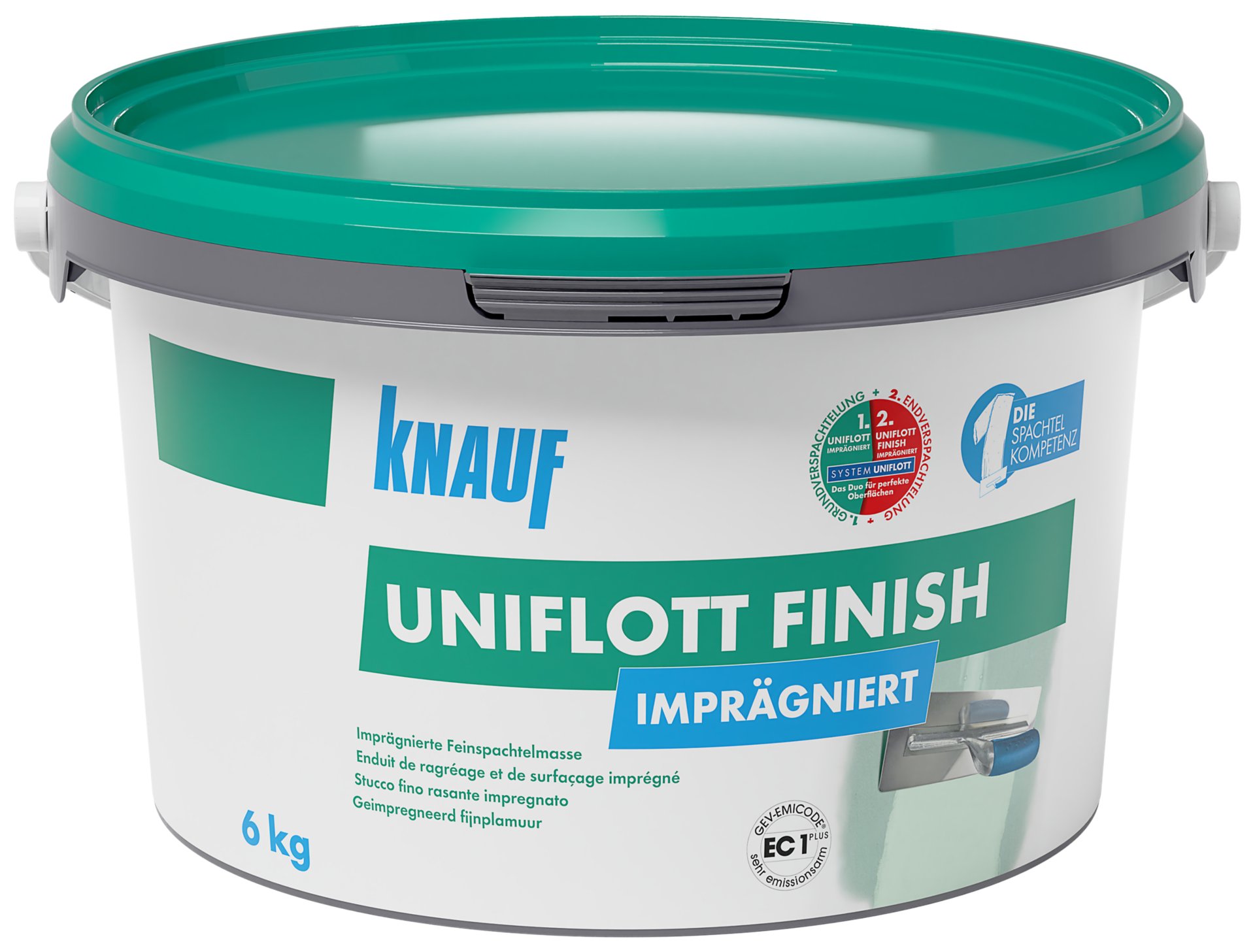 Knauf Uniflott Geïmpregneerd. Waterafstotende Voegenvuller Gipsplaten
