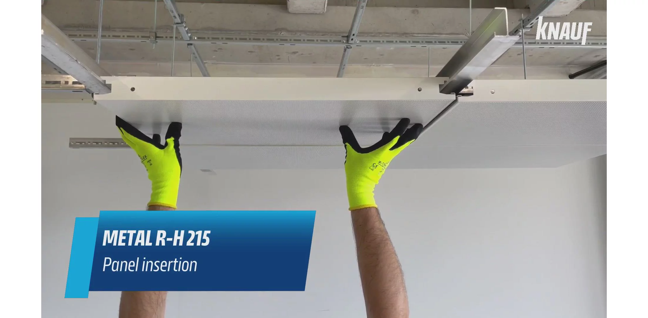 Metal and Mesh installation videos - Knauf Ceilings