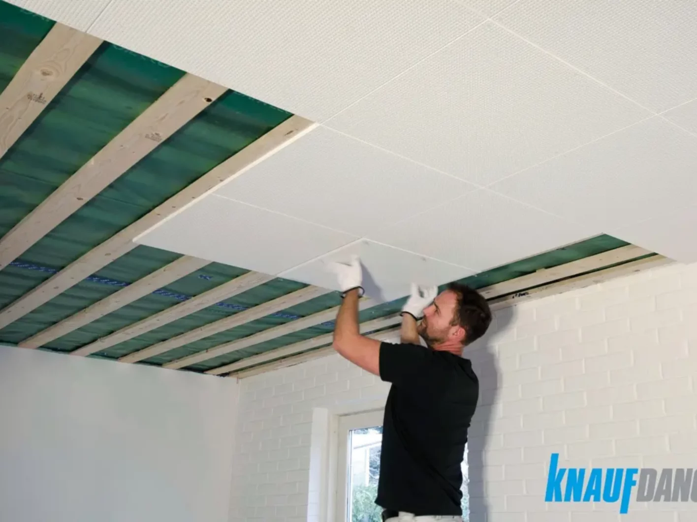 DANOloft®, des dalles acoustiques vraiment très simples à poser | Knauf