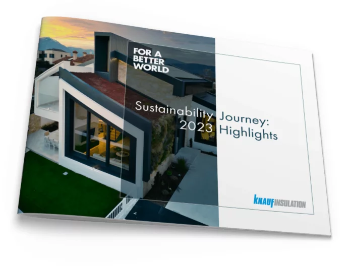Knauf Insulation Bericht „Sustainability Journey: 2023 Highlights”