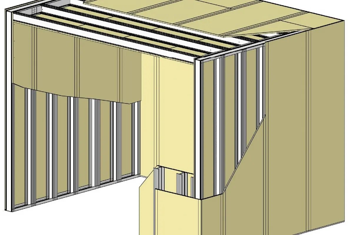Boite dans la boite: amenagement interieur, plaque de plâtre - Knauf