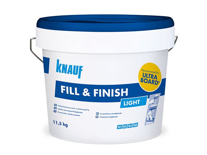 Fill & Finish Light fra Knauf | Knauf Danmark