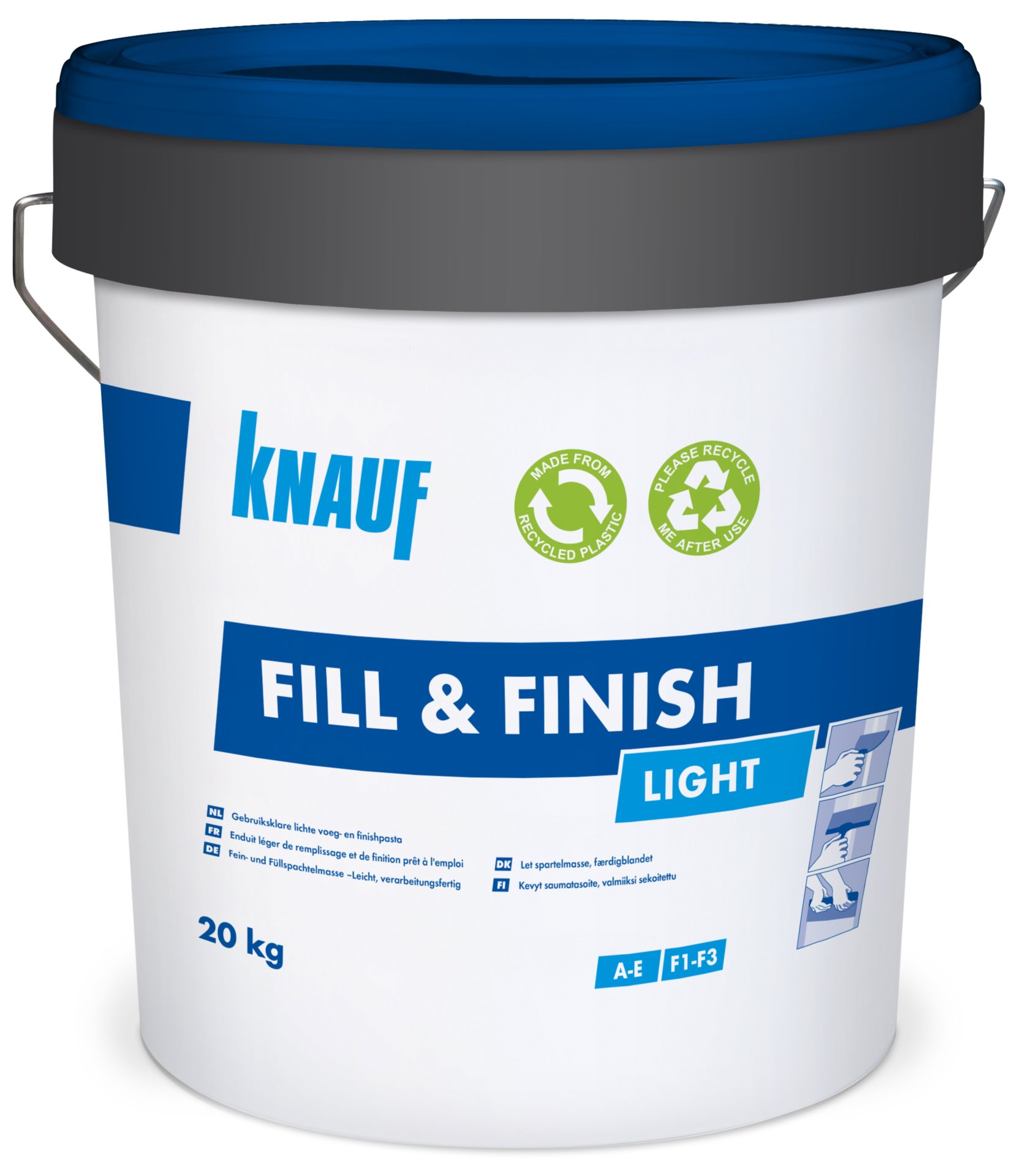 Knauf Fill and Finish Light : enduit de jointoiement et de finition ...