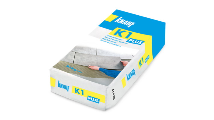 Knauf K1 PLUS - Beyaz Seramik Yapıştırıcı