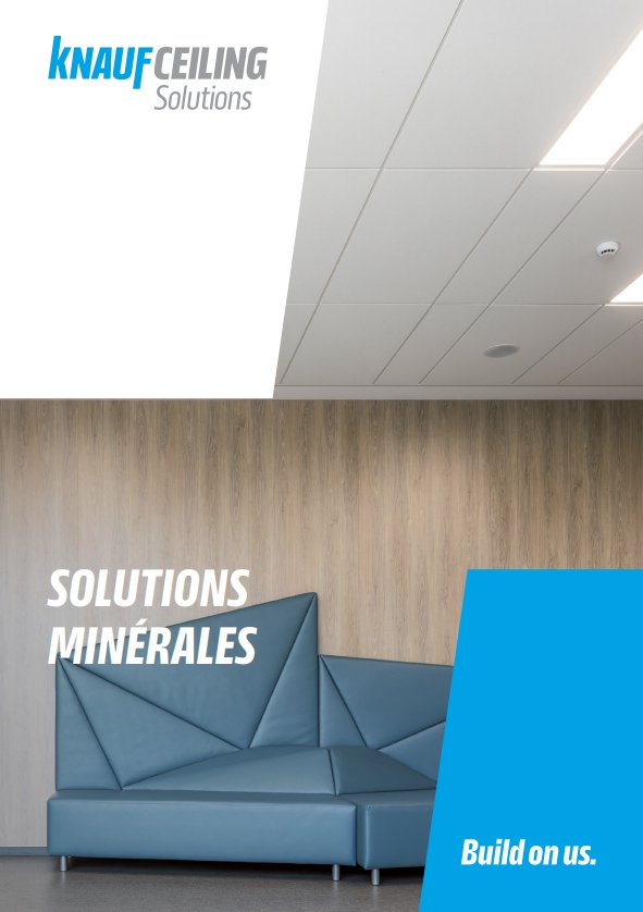 Consultez les catalogues Knauf en ligne