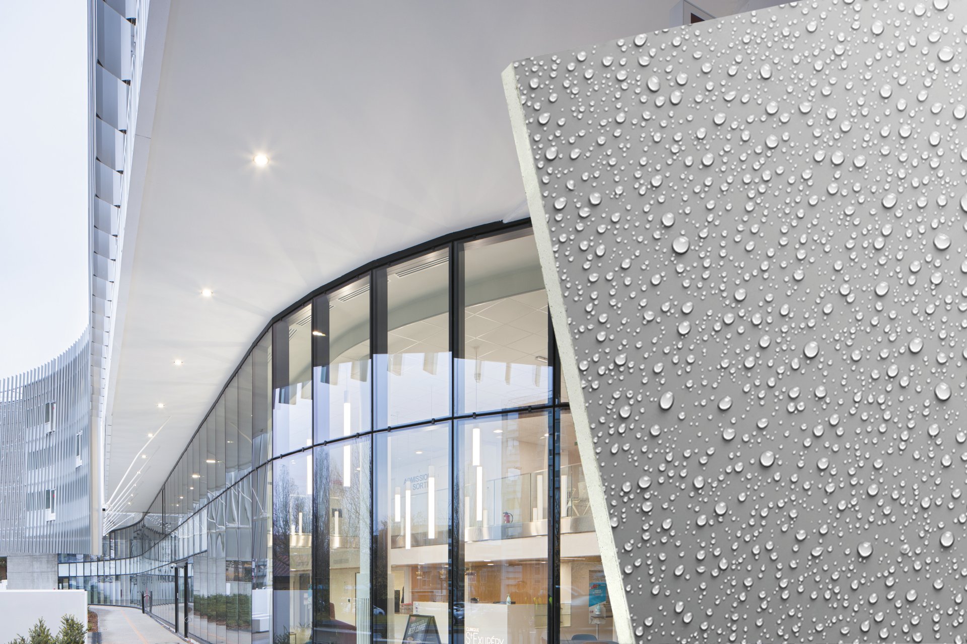 Knauf HydroProof® : un plafond extérieur simple à poser et à l ...