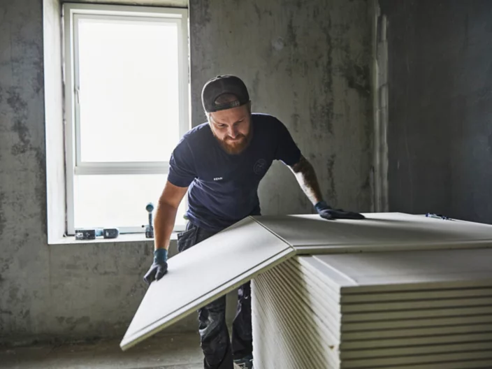 Opbygning af gipsvægge og lofter | Produkt- og montagevejledning ...