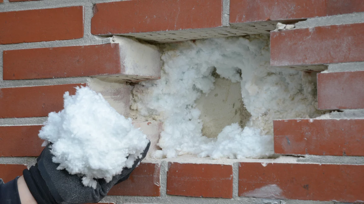 Supafil Cavity Wall für die Klinkerwand von Mehrgeschossern