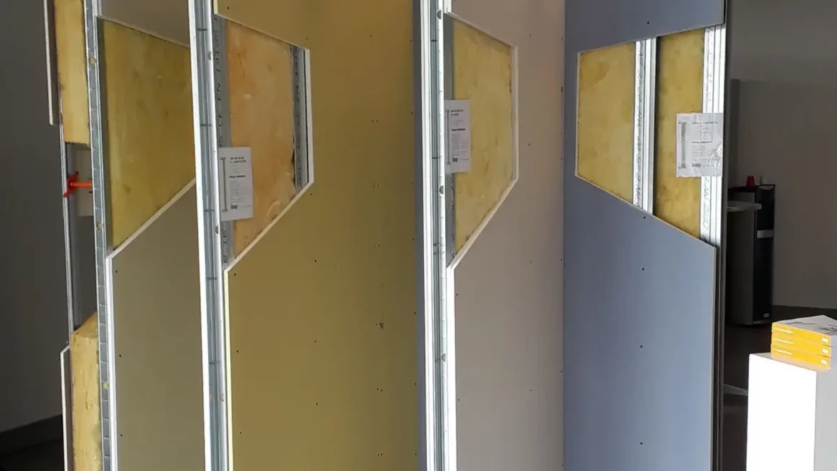 Knauf réalise une maquette de présentation chez un négoce à Tours | Knauf