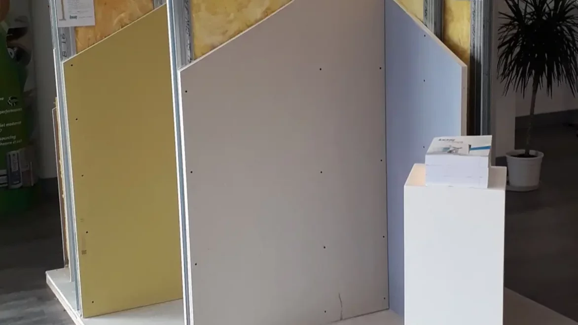 Knauf réalise une maquette de présentation chez un négoce à Tours | Knauf