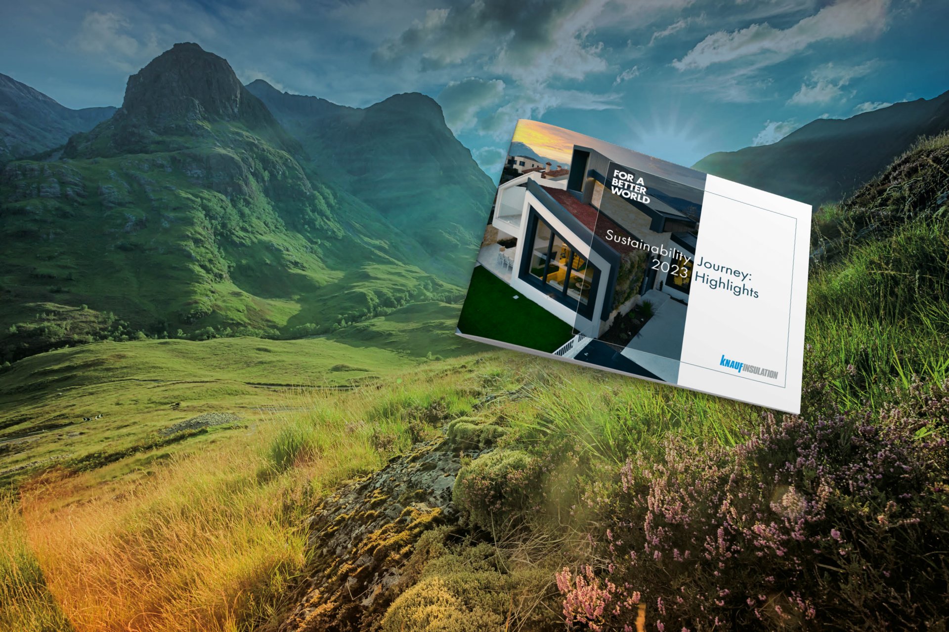 Knauf Insulation Bericht „Sustainability Journey: 2023 Highlights”