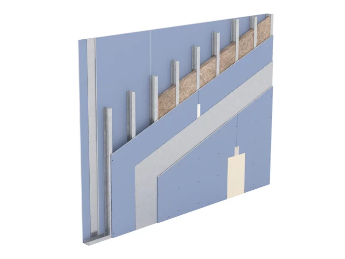 Knauf Wand-System W13.at Knauf Brandwände