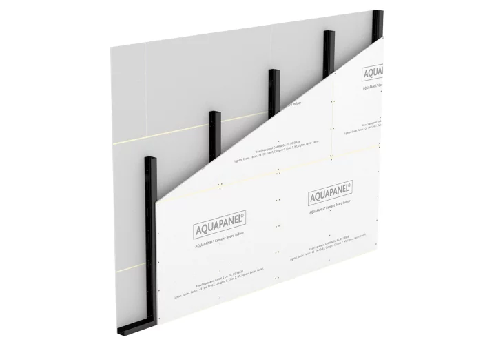 W38.de Metallständerwände mit AQUAPANEL® Technologie