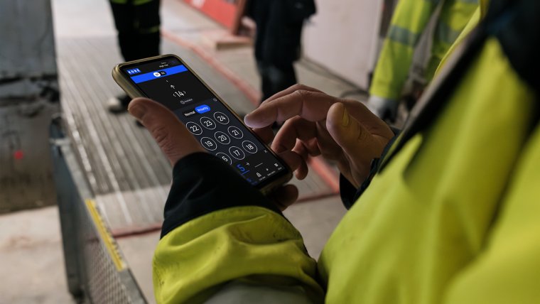 Lift chantier : ascenseur de chantier de construction - KONE France