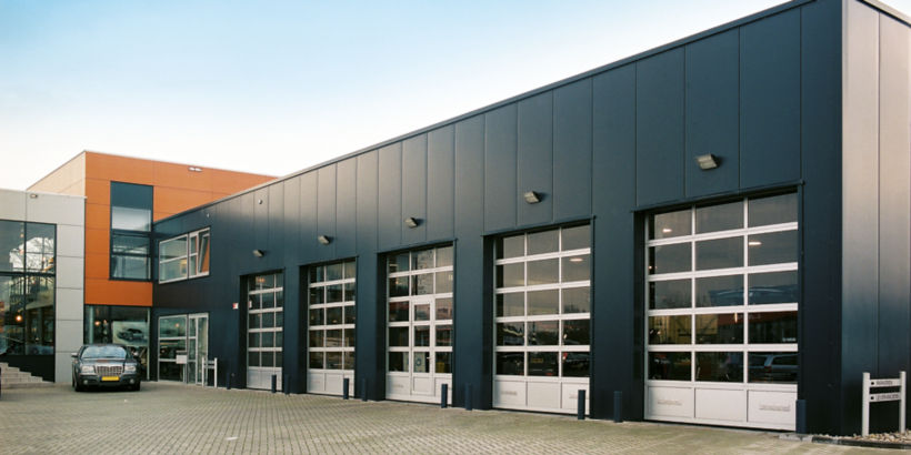 Installation et réparation de porte entrepôt - KONE Belgique & Luxembourg